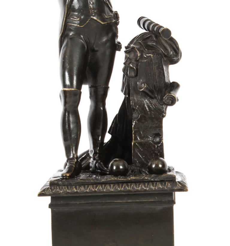Antique Library Bronze of Napoleon Bonaparte 19th Century For Sale at ...