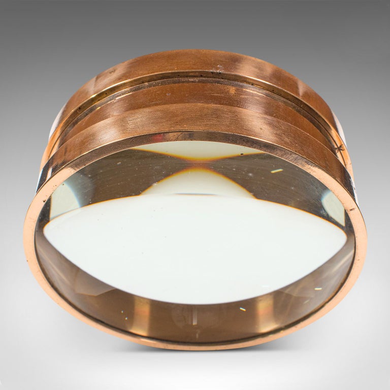 Antique Library Magnifier, English, Bronze, Magnifying Glass, Victorian ...