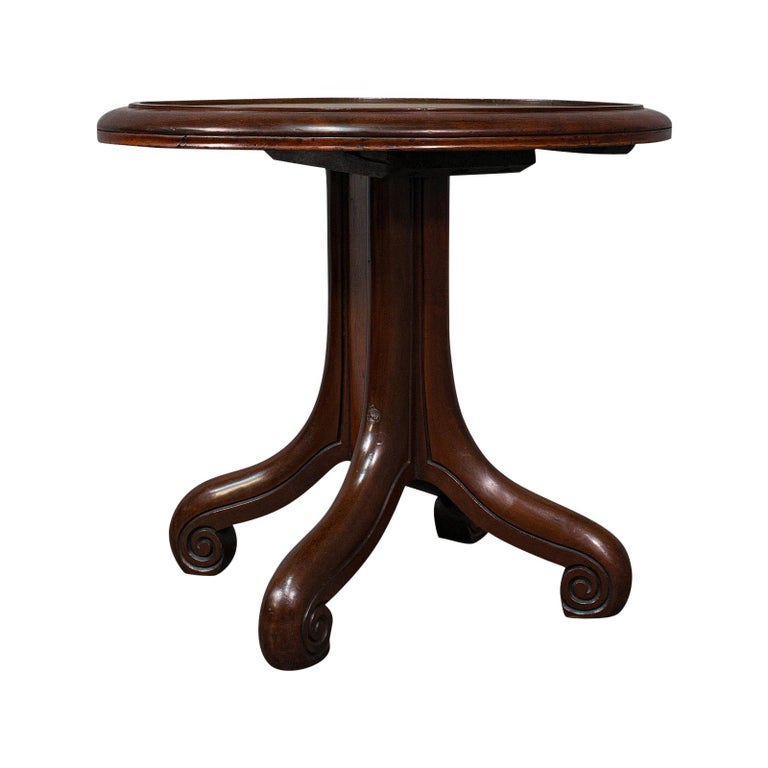 Antique Library Side Table, English, Mahogany, Occasional, Victorian ...