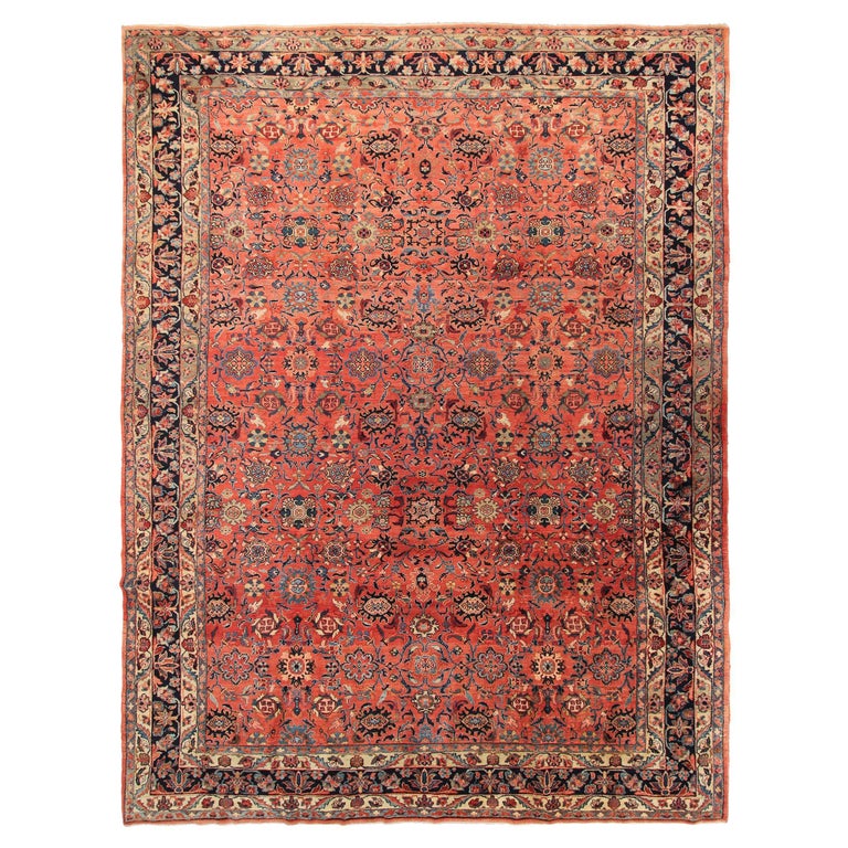 Antique Lilihan Rug Antique Persian Lilihan Geometric Overall Rug 10x14 ...