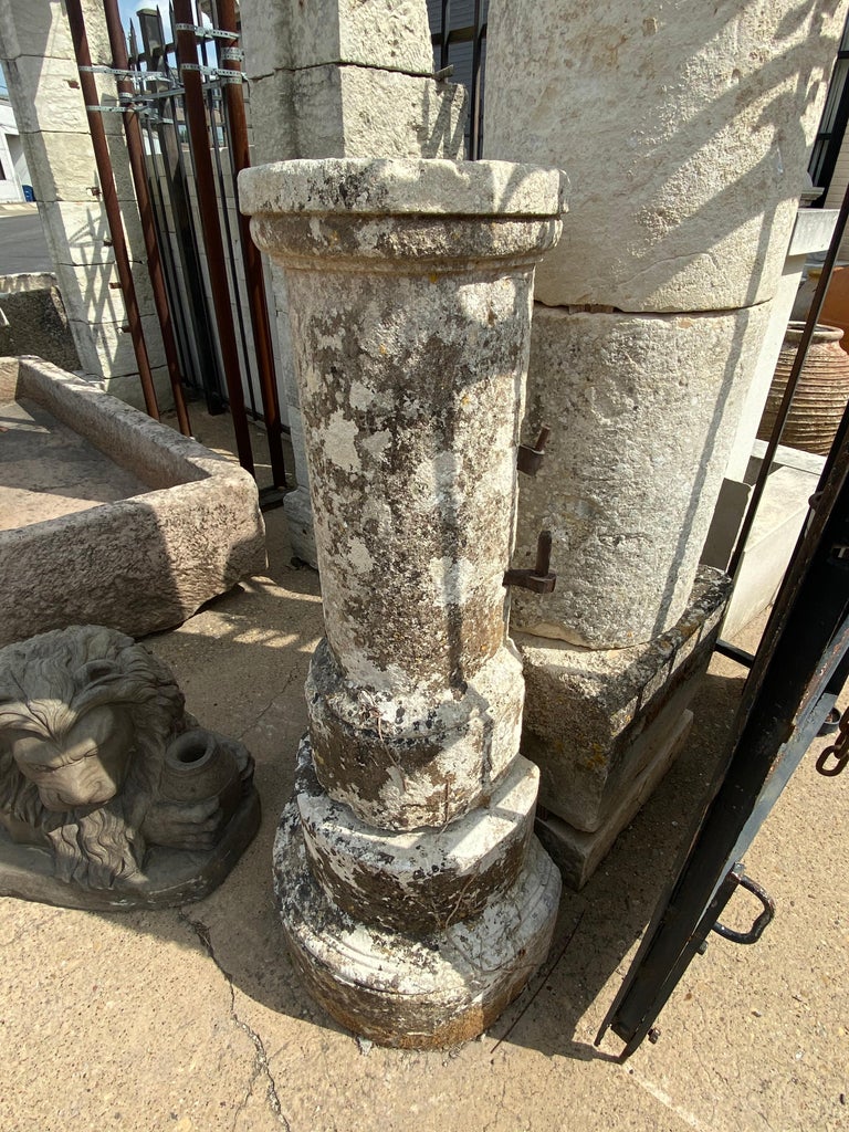 Antique Limestone Columns For Sale at 1stDibs