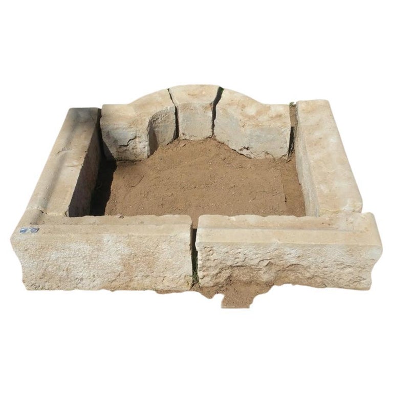 Antique Limestone Fountain For Sale at 1stDibs