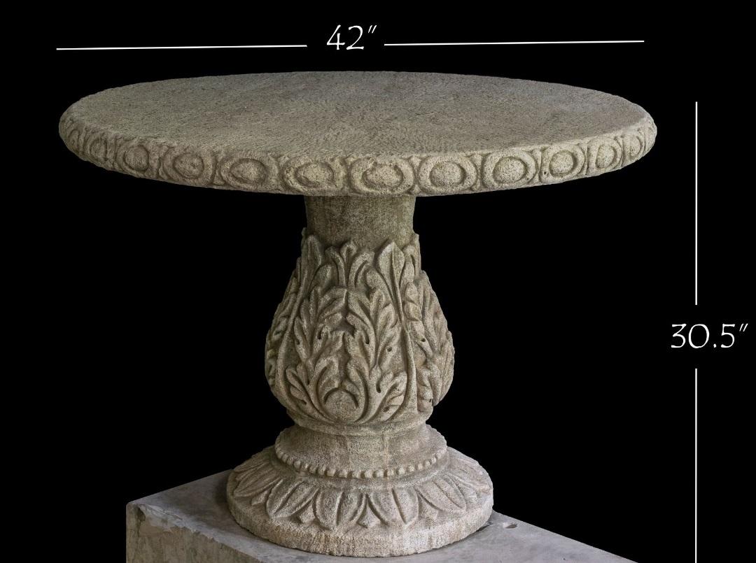 Antique Limestone Table - Old Stone Table For Sale at 1stDibs