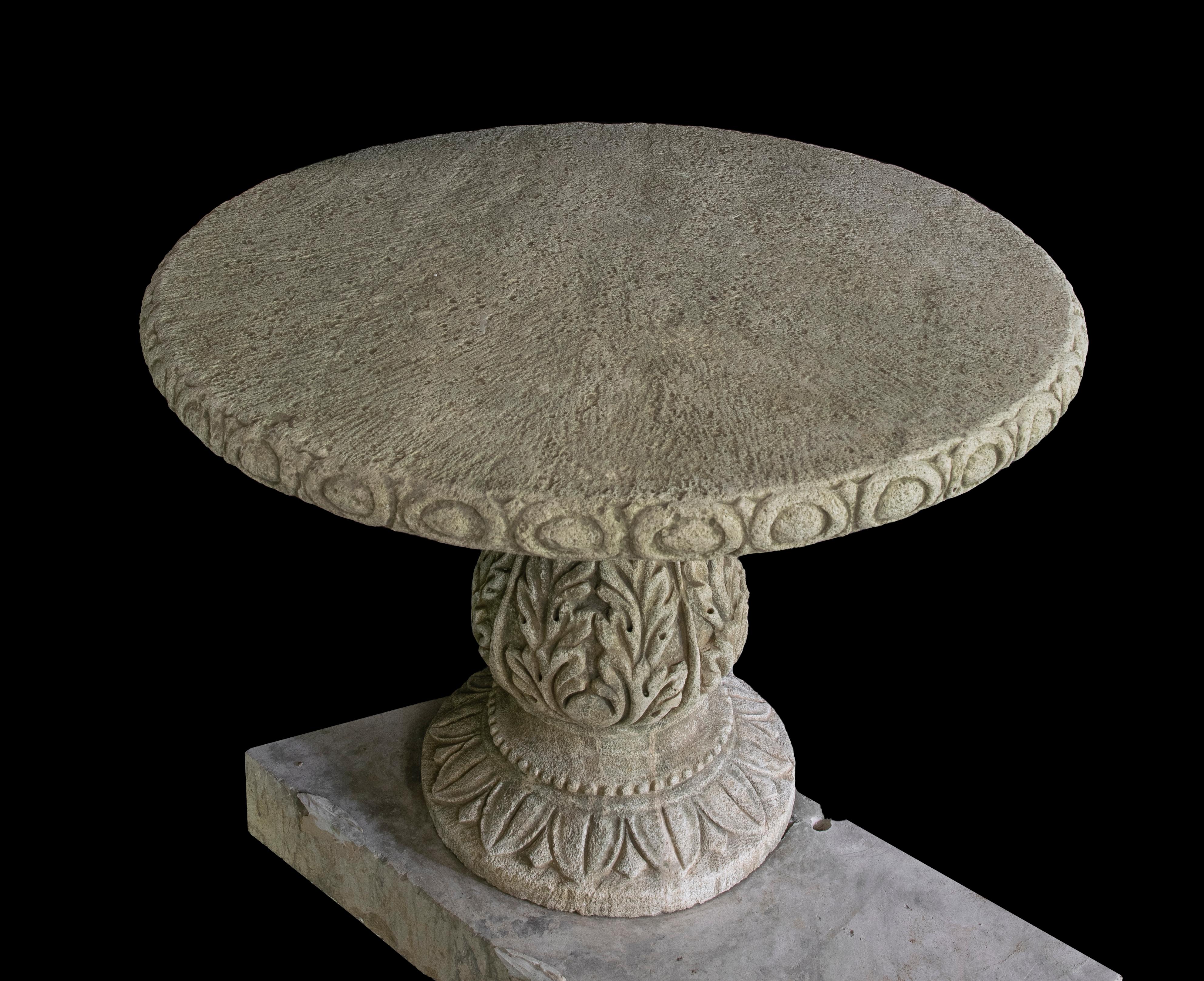 Antique Limestone Table - Old Stone Table For Sale at 1stDibs