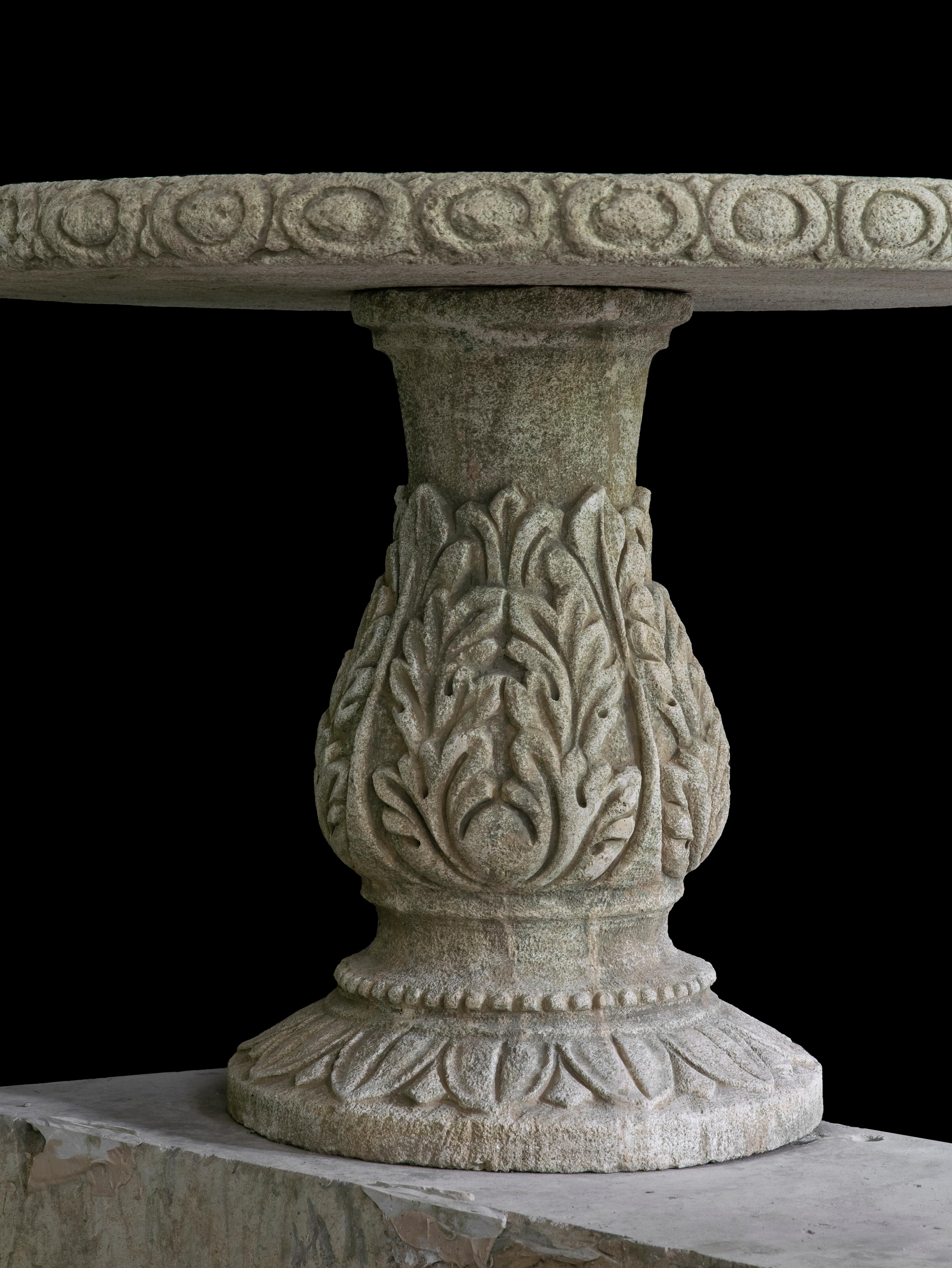 Antique Limestone Table - Old Stone Table For Sale at 1stDibs
