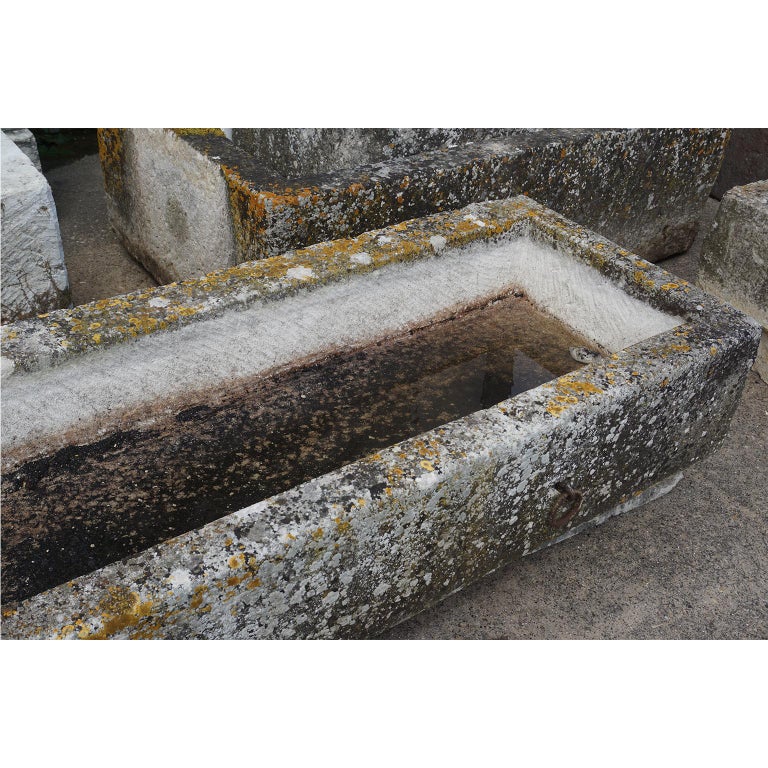 Antique Limestone Trough at 1stDibs