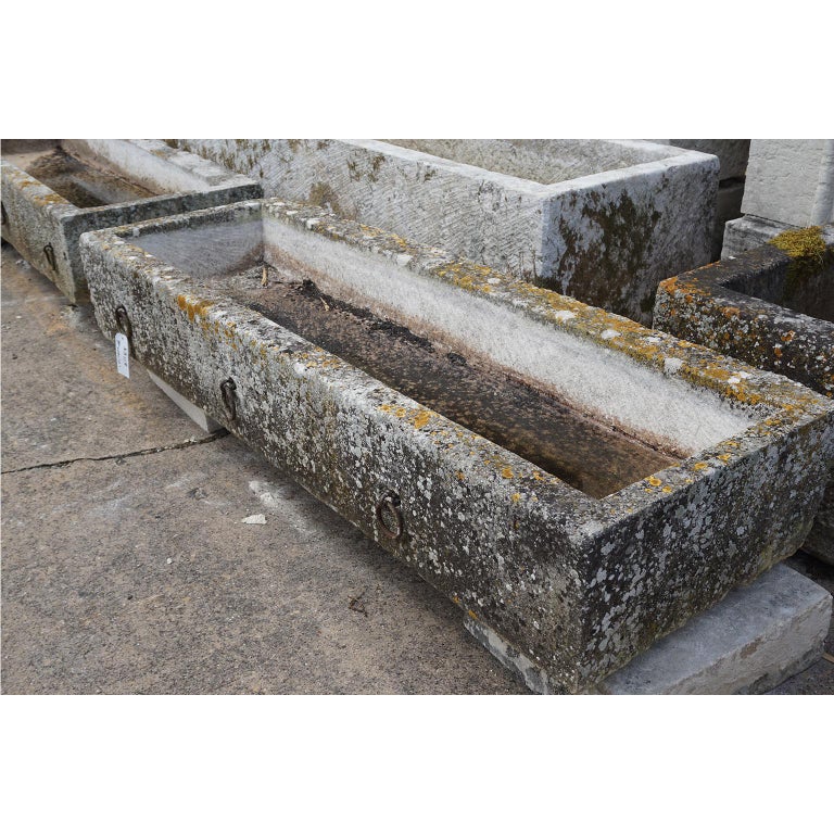 Antique Limestone Trough at 1stDibs