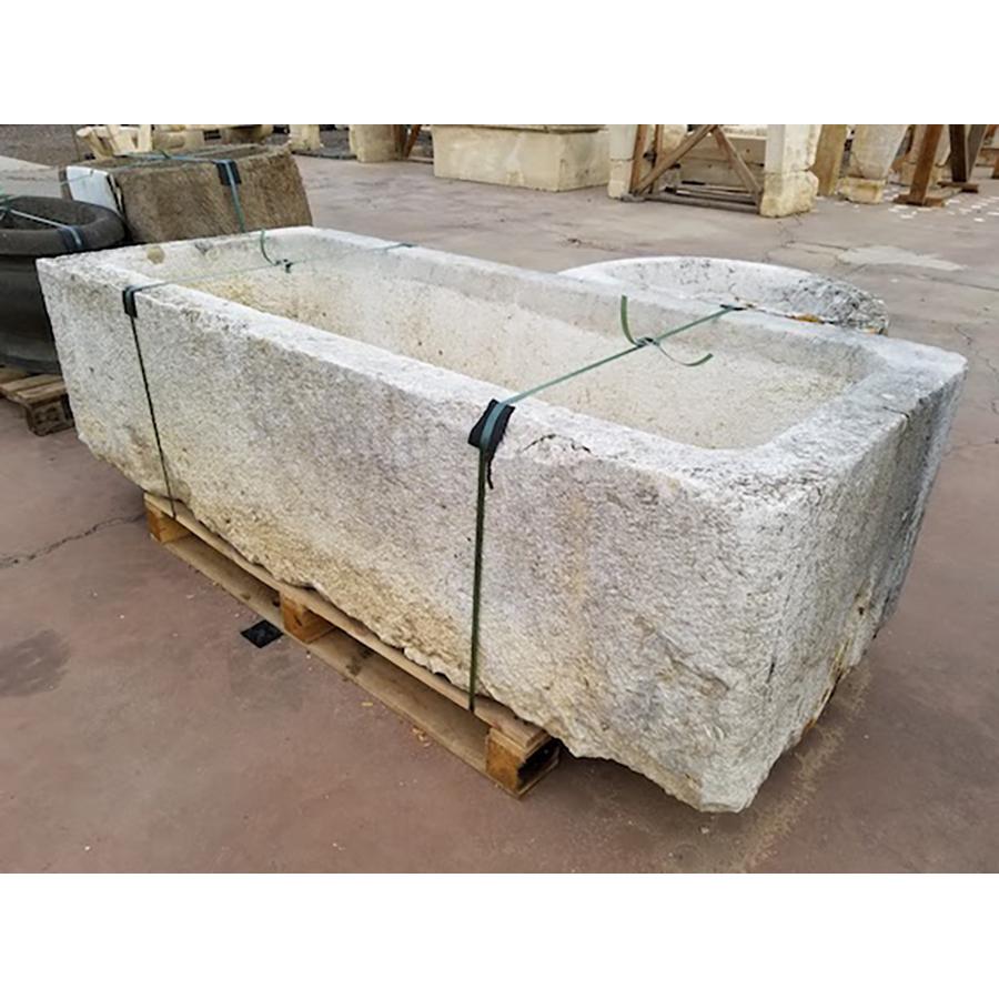 Antique Limestone Trough For Sale at 1stDibs