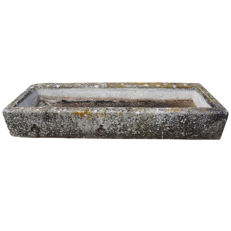 Antique Limestone Trough at 1stDibs