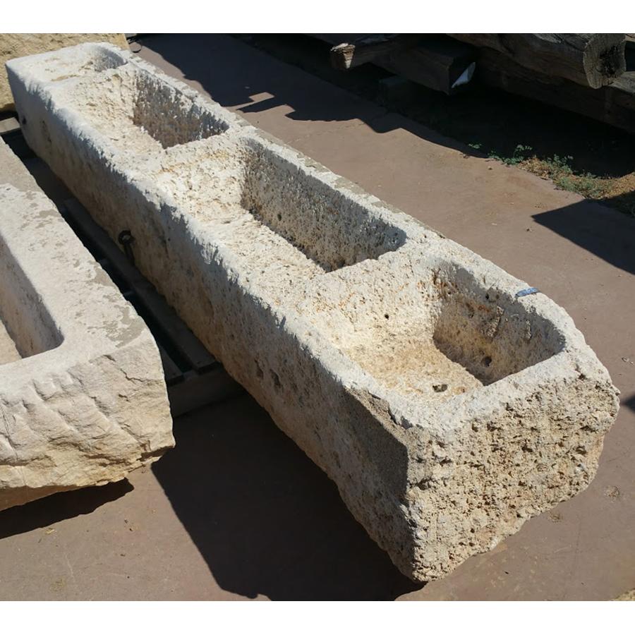 Antique Limestone Trough, Four Compartment For Sale at 1stDibs