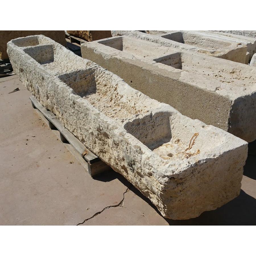 Antique Limestone Trough, Four Compartment For Sale at 1stDibs