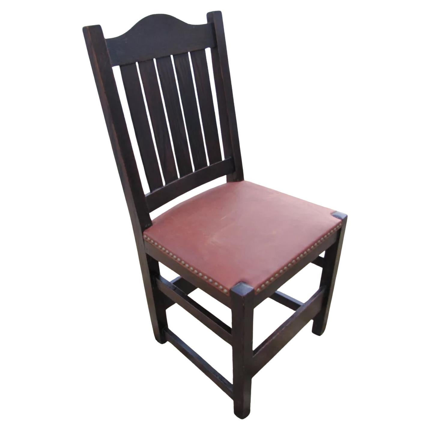Antique Nice L&JG Stickley Morris Rocking Chair from the Early 1900s ...