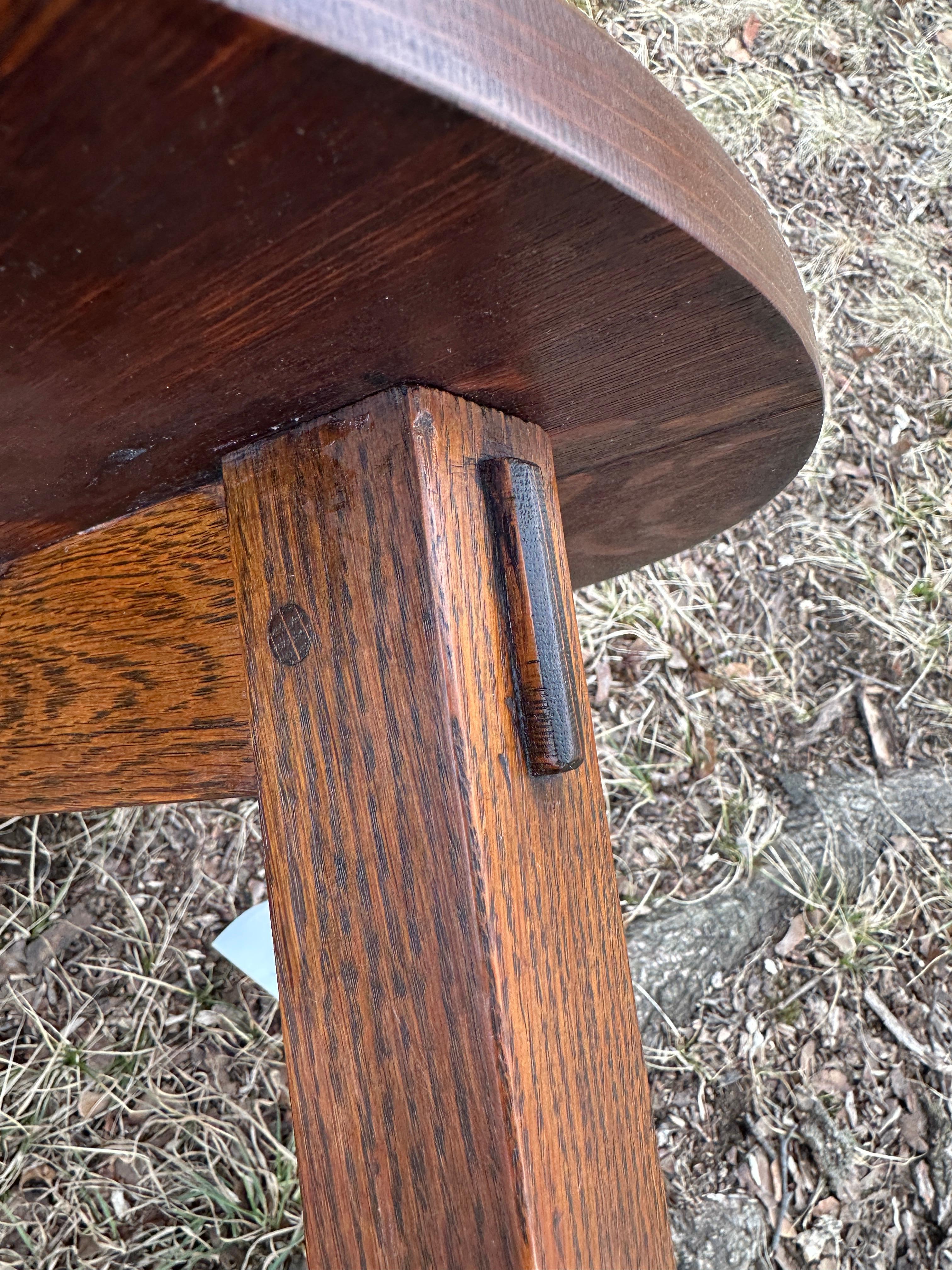 ANTIQUE L&JG Stickley Special Model Small Table / Drink Stand - SALE ...