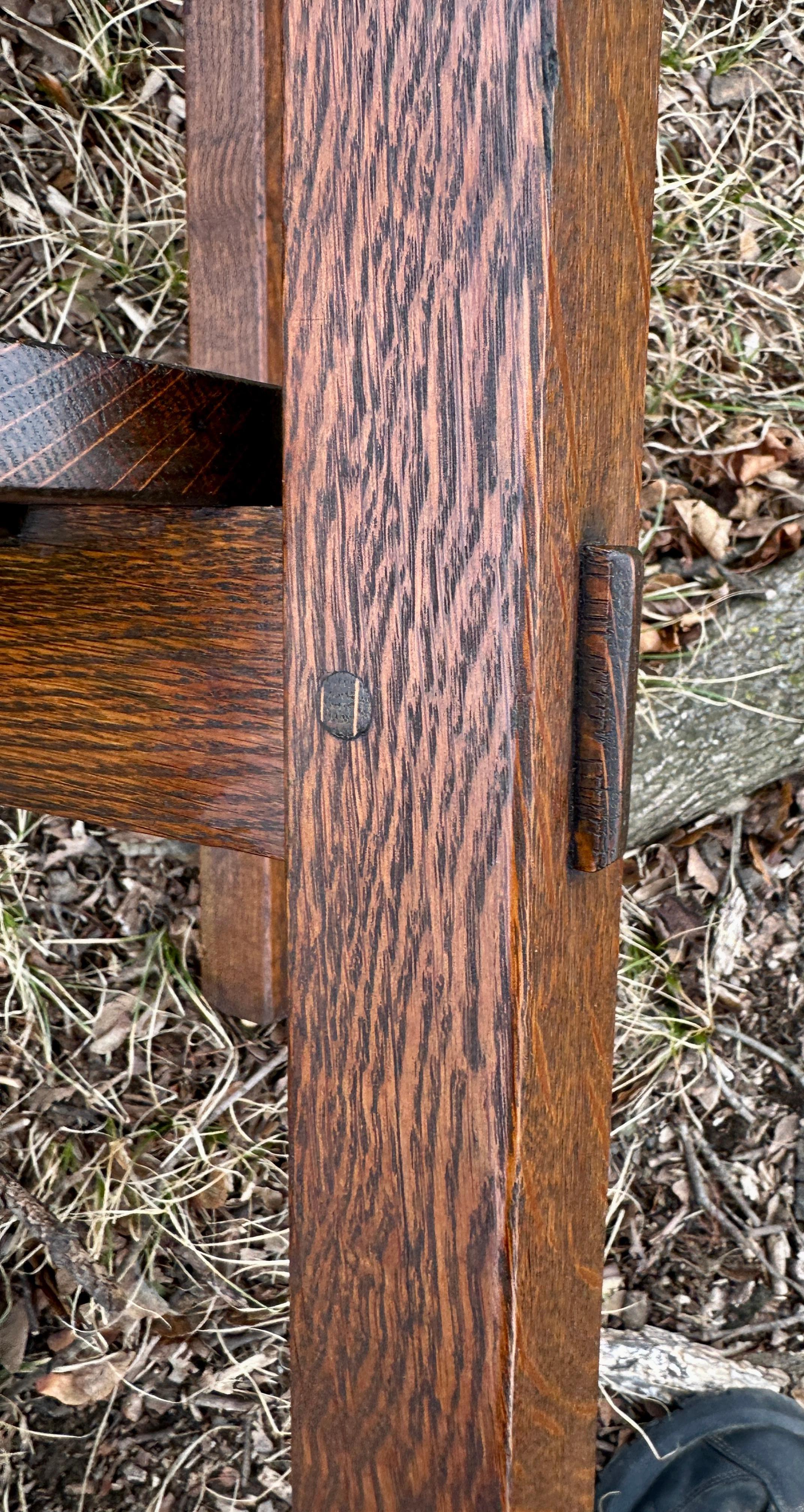 ANTIQUE L&JG Stickley Special Model Small Table / Drink Stand - SALE ...