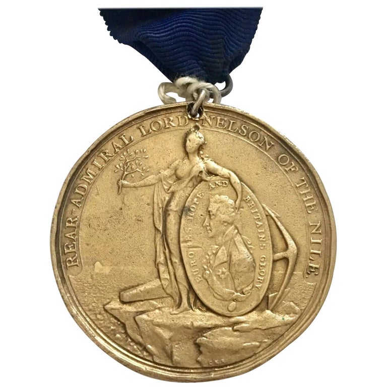 Antique Lord Nelson Victory Medal at 1stDibs