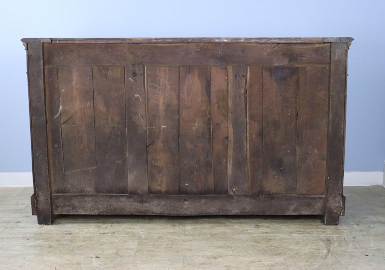 Antique Louis Philippe Burr Elm Enfilade For Sale at 1stDibs