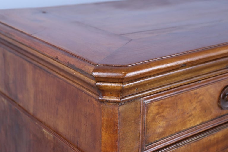 Antique Louis Philippe Burr Elm Enfilade For Sale at 1stDibs