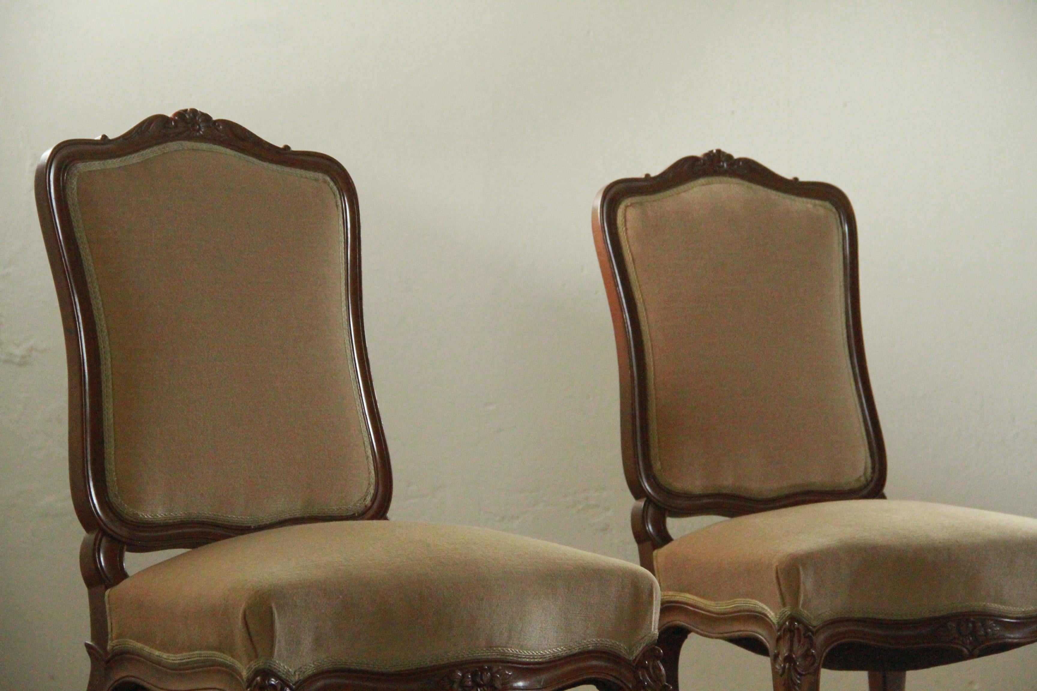 Antique Louis XV Chairs, French For Sale at 1stDibs