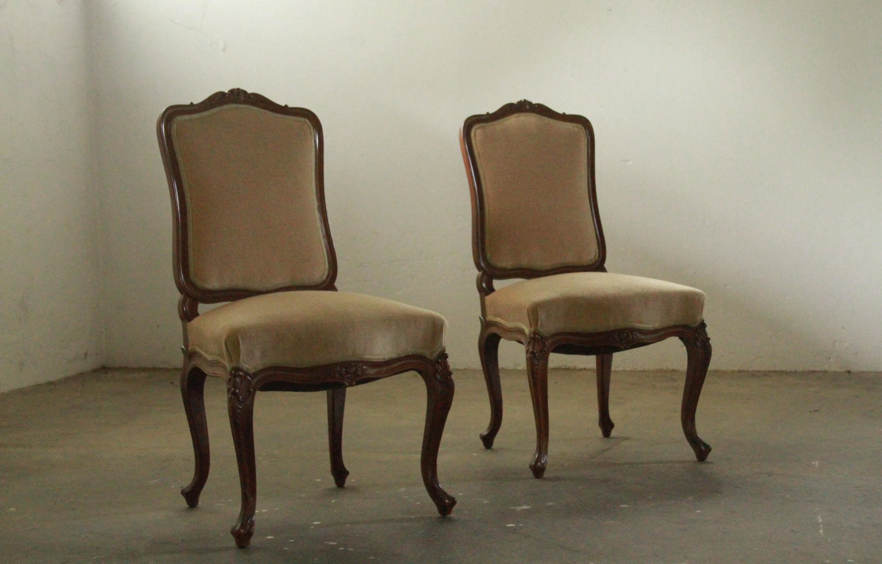 Antique Louis XV Chairs, French For Sale at 1stDibs