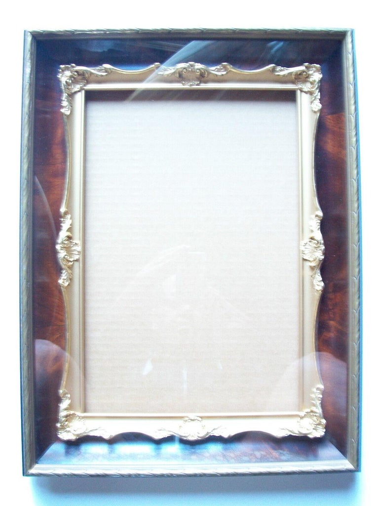 Antique Louis XVI Style Mahogany and Gilt Picture Frame, Early 20th ...