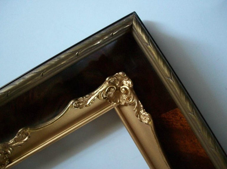 Antique Louis XVI Style Mahogany and Gilt Picture Frame, Early 20th ...