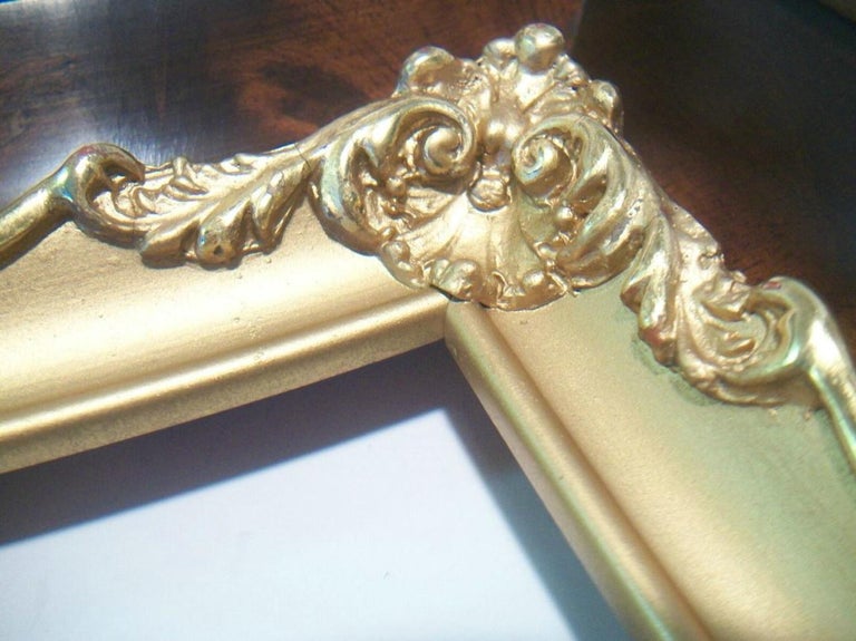 Antique Louis XVI Style Mahogany and Gilt Picture Frame, Early 20th ...