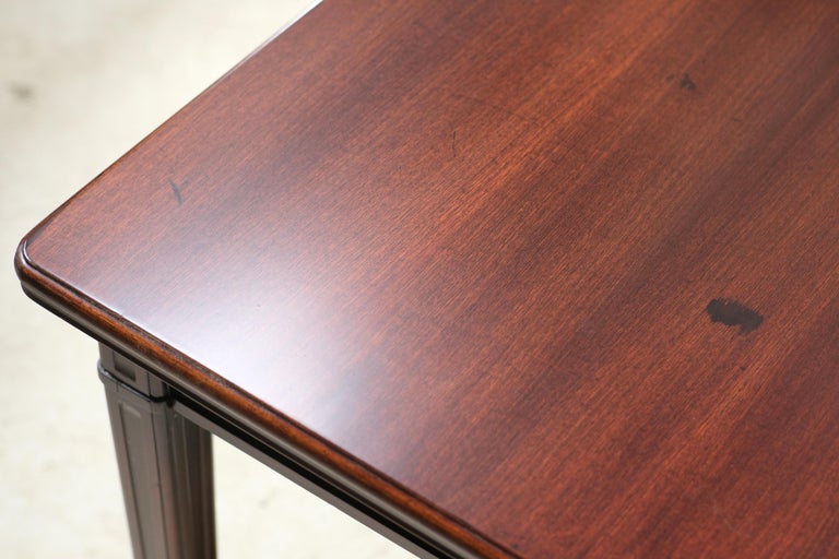 Antique Macy's Federal Style Mahogany Dining Table NYC For Sale at 1stDibs