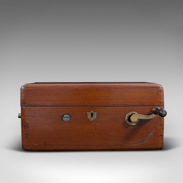 Antique Magneto Electric Therapy Machine, English, Scientific Medical ...