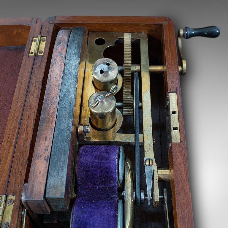 Antique Magneto Electric Therapy Machine, English, Scientific Medical ...