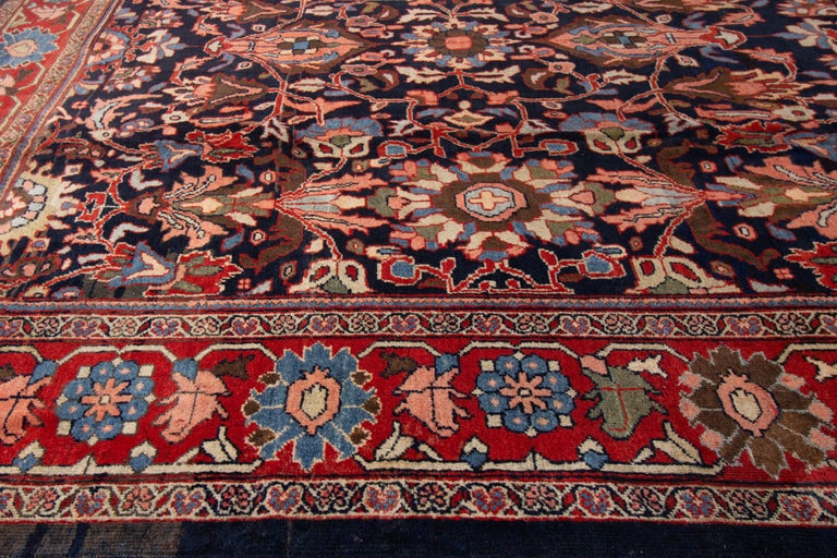 Antique Mahal Rug For Sale at 1stDibs