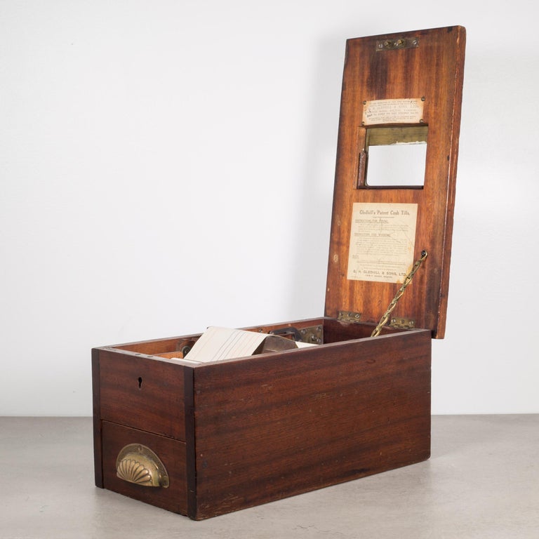 Antique Mahogany and Brass Cash Till, circa 1890 For Sale at 1stDibs ...