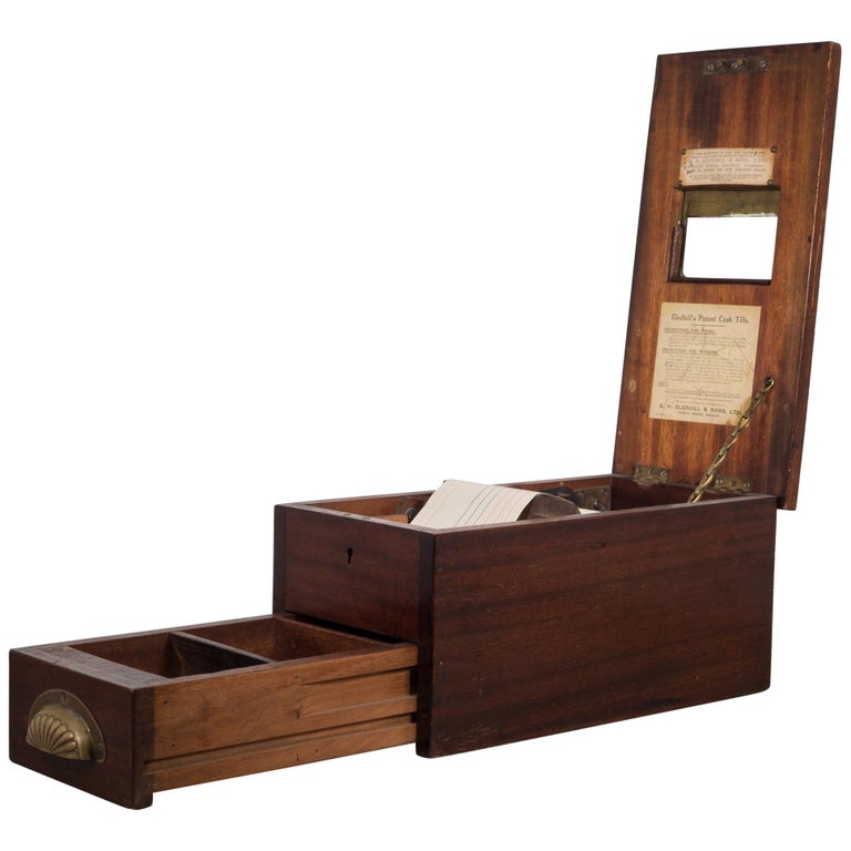 Antique Mahogany and Brass Cash Till, circa 1890 For Sale at 1stDibs ...