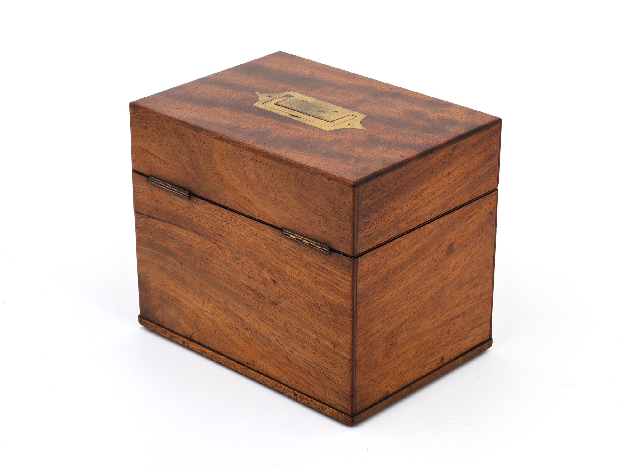 Antique Mahogany Apothecary Box For Sale at 1stDibs | antique ...