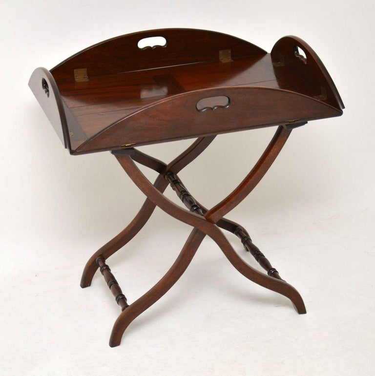 Antique Mahogany Butlers Tray Serving Table at 1stDibs | antique ...