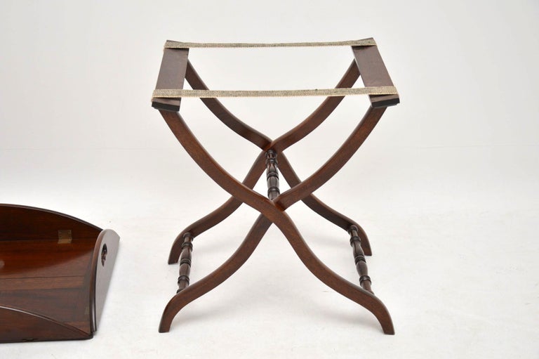 Antique Mahogany Butlers Tray Serving Table at 1stDibs | antique ...