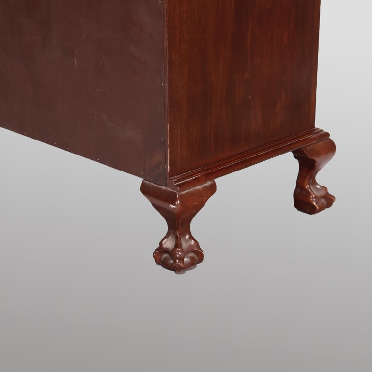 Antique Mahogany Governor Winthrop Secretary Desk Circa 1940 at 1stDibs ...