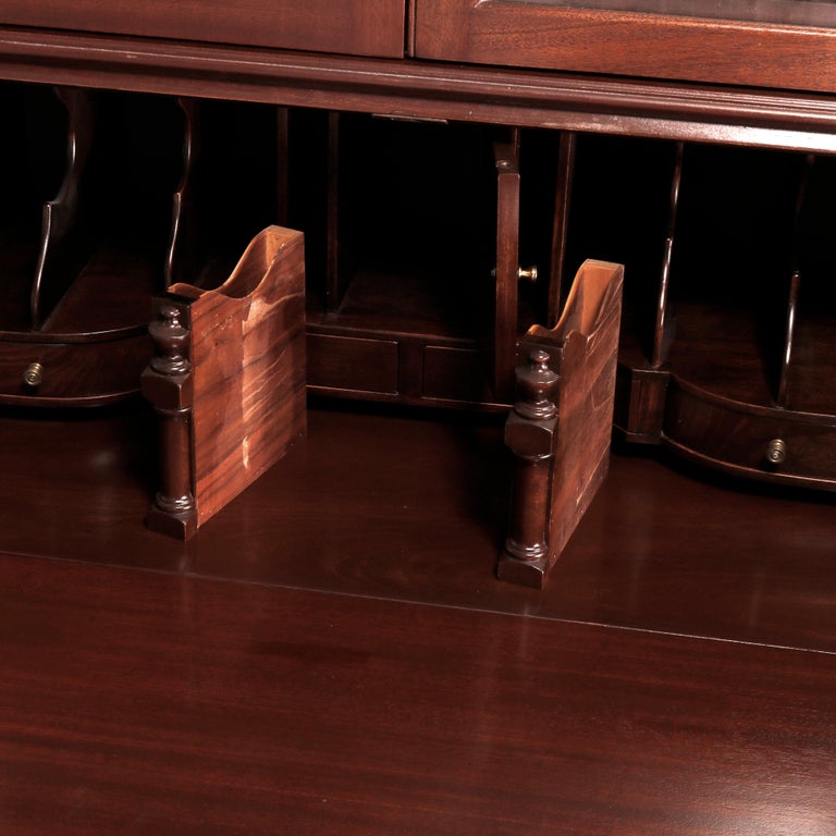 Antique Mahogany Governor Winthrop Secretary Desk Circa 1940 at 1stDibs ...