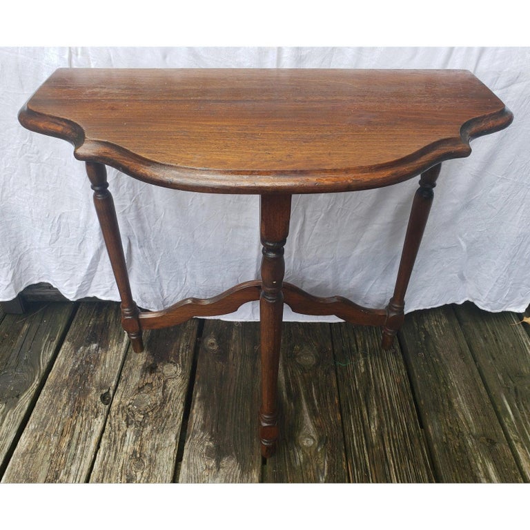 Antique Mahogany Hall Console Lamp Table For Sale at 1stDibs | hall ...