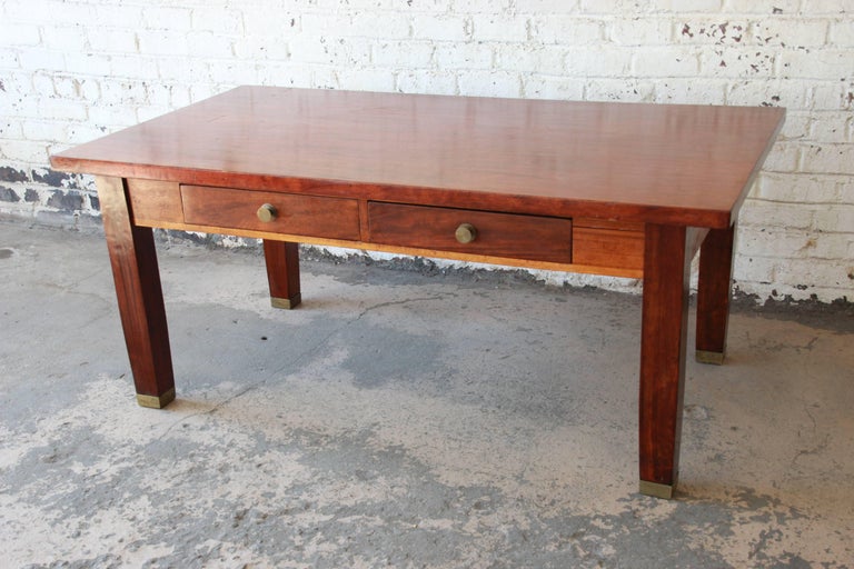 Antique Mahogany Library Table, circa 1900 at 1stDibs | antique library ...