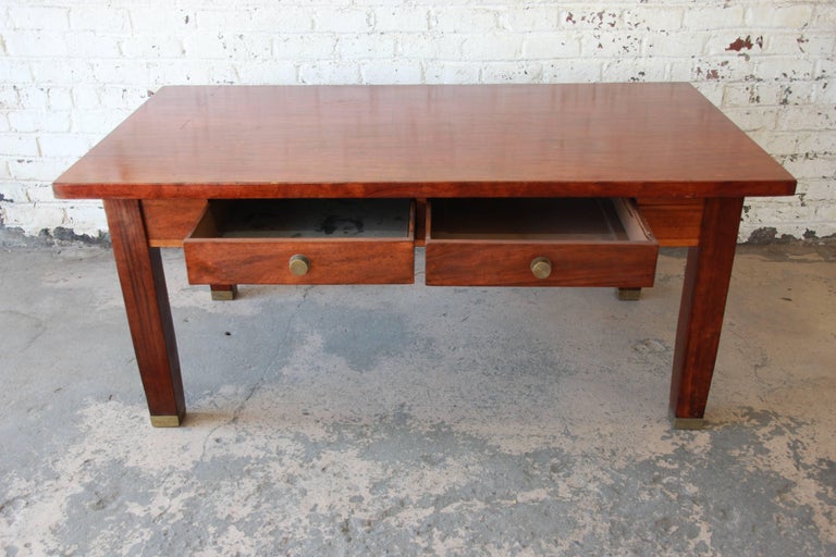 Antique Mahogany Library Table, circa 1900 at 1stDibs | antique library ...