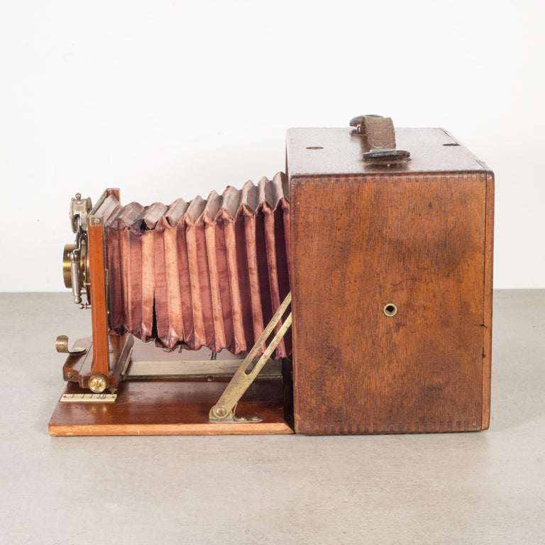 Antique Mahogany Premo Long Focus Folding Camera, circa 1895-1904 at ...