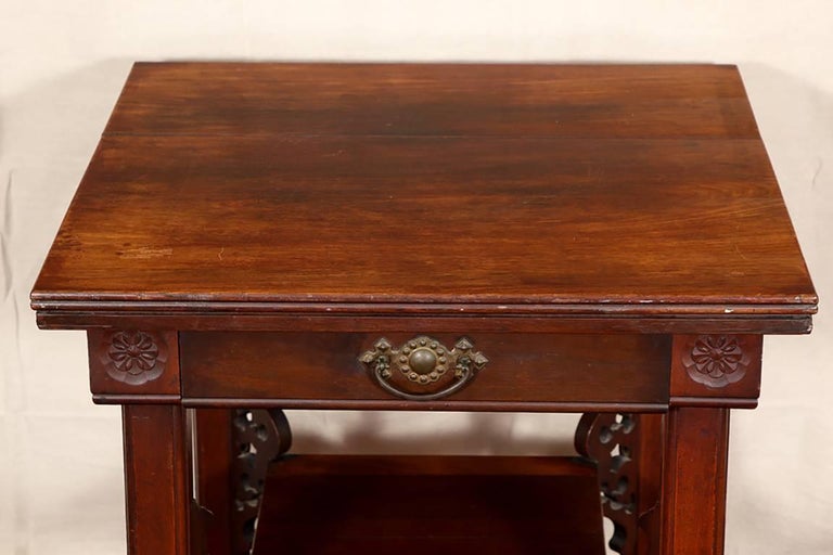 Antique Mahogany Two-Tiered Parlour Table, circa 1890 For Sale at 1stDibs