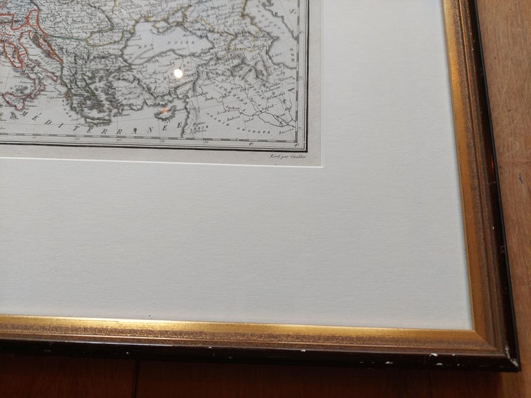 Antique Map of Europe by Lapie, '1809' For Sale at 1stDibs