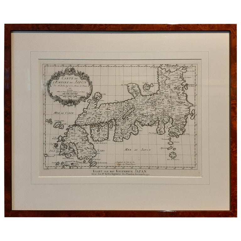 Antique Map of Japan by Van Schley, '1756' at 1stDibs