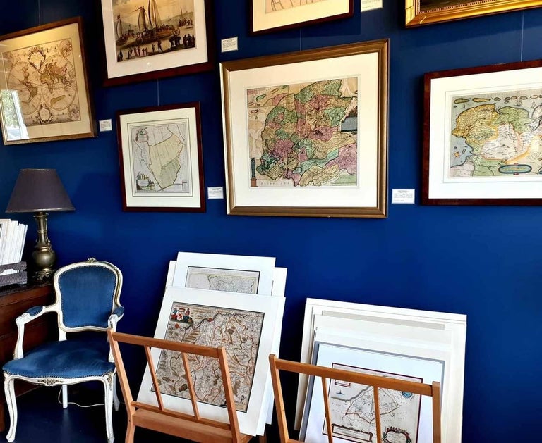 Antique Map of South America by Lowry, 1852 For Sale at 1stDibs