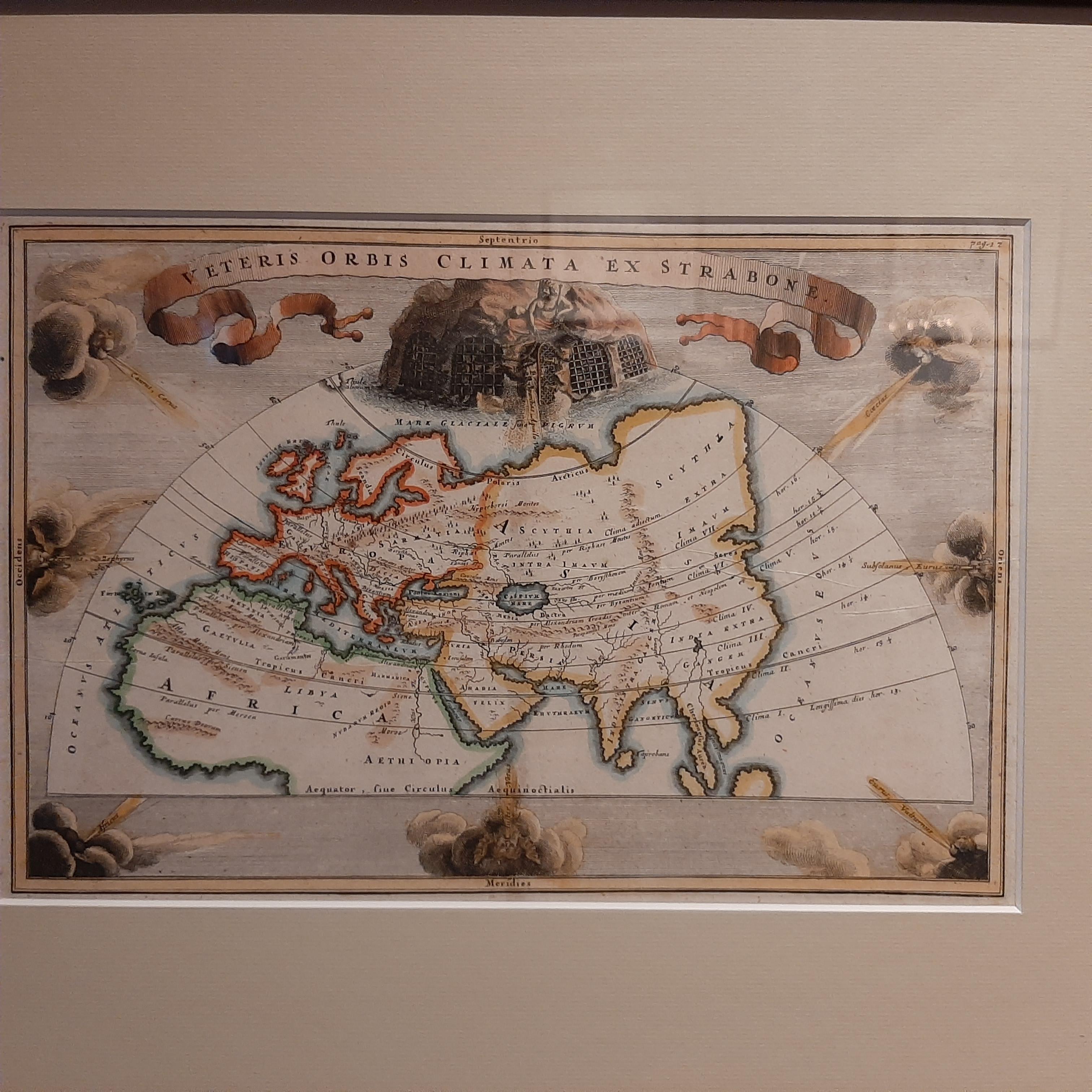 Antique Map of the Ancient World by Cellarius, 1703 at 1stDibs | world ...