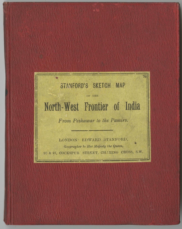 Antique Map of the North-West Frontier by Stanford, 1895 For Sale at ...