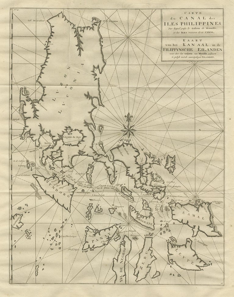 Antique Map of the Philippines by Anson '1749' For Sale at 1stDibs ...