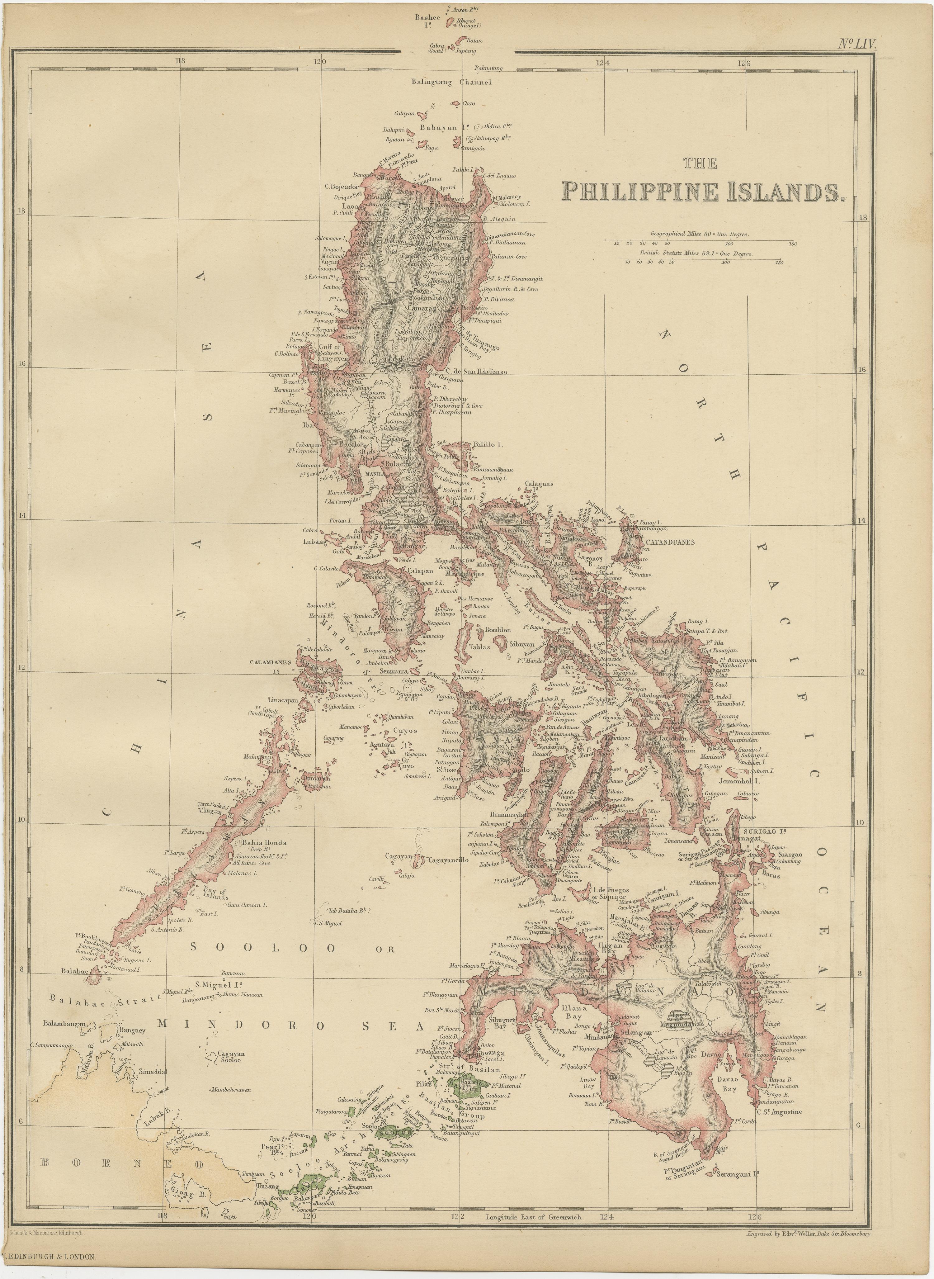 Home & Living Globes & Maps EARTHQUAKE Distribution 1899 Original ...