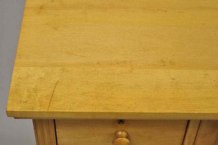 Antique Maple Wood American Empire Tall Chest Washstand Dresser Cabinet ...